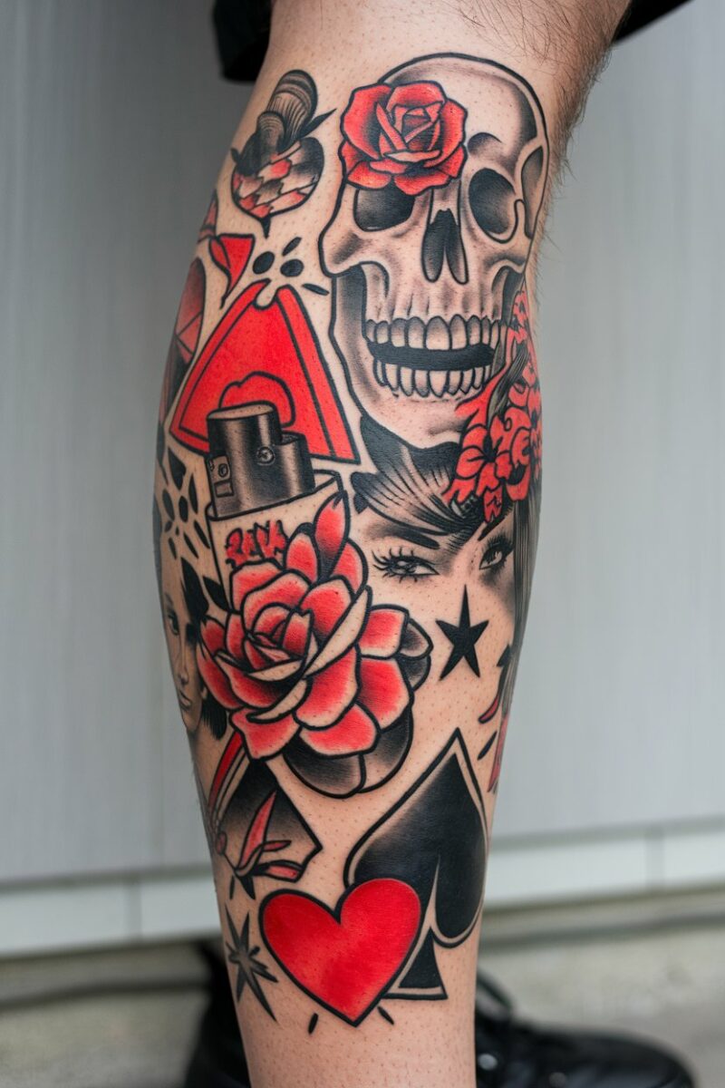 20 Bedeutungsvolle und inspirierende Patchwork-Ärmel-Tattoo-Ideen