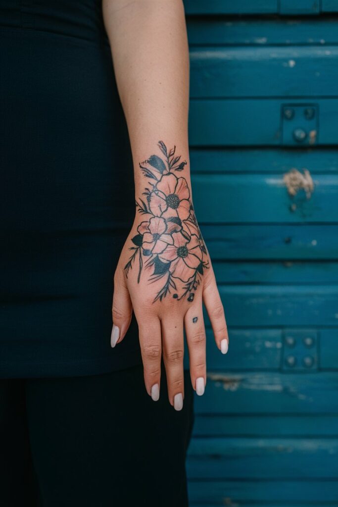 20 Trendige und schöne Hand-Tattoos für Frauen