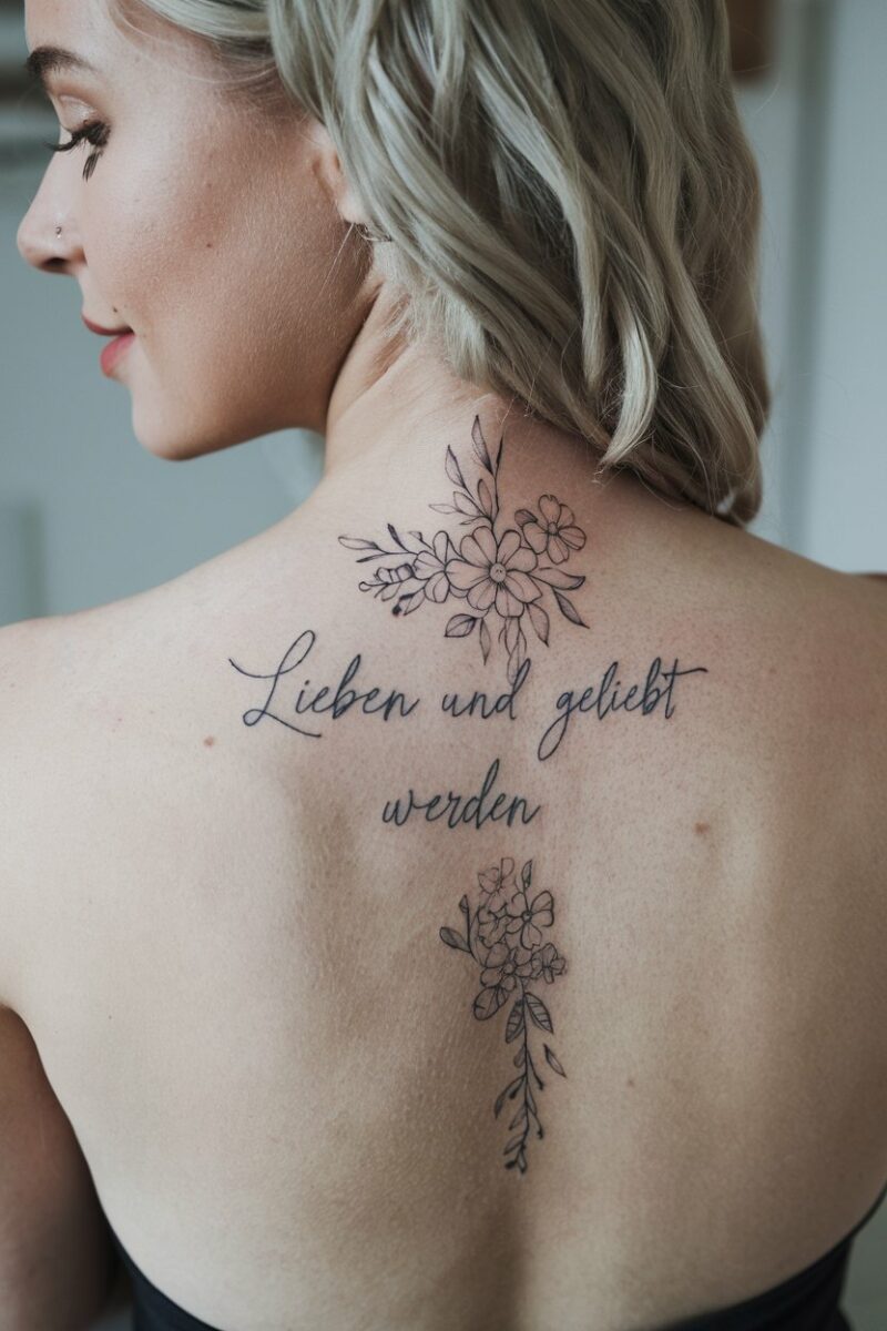 Spruch Uber Tattoos