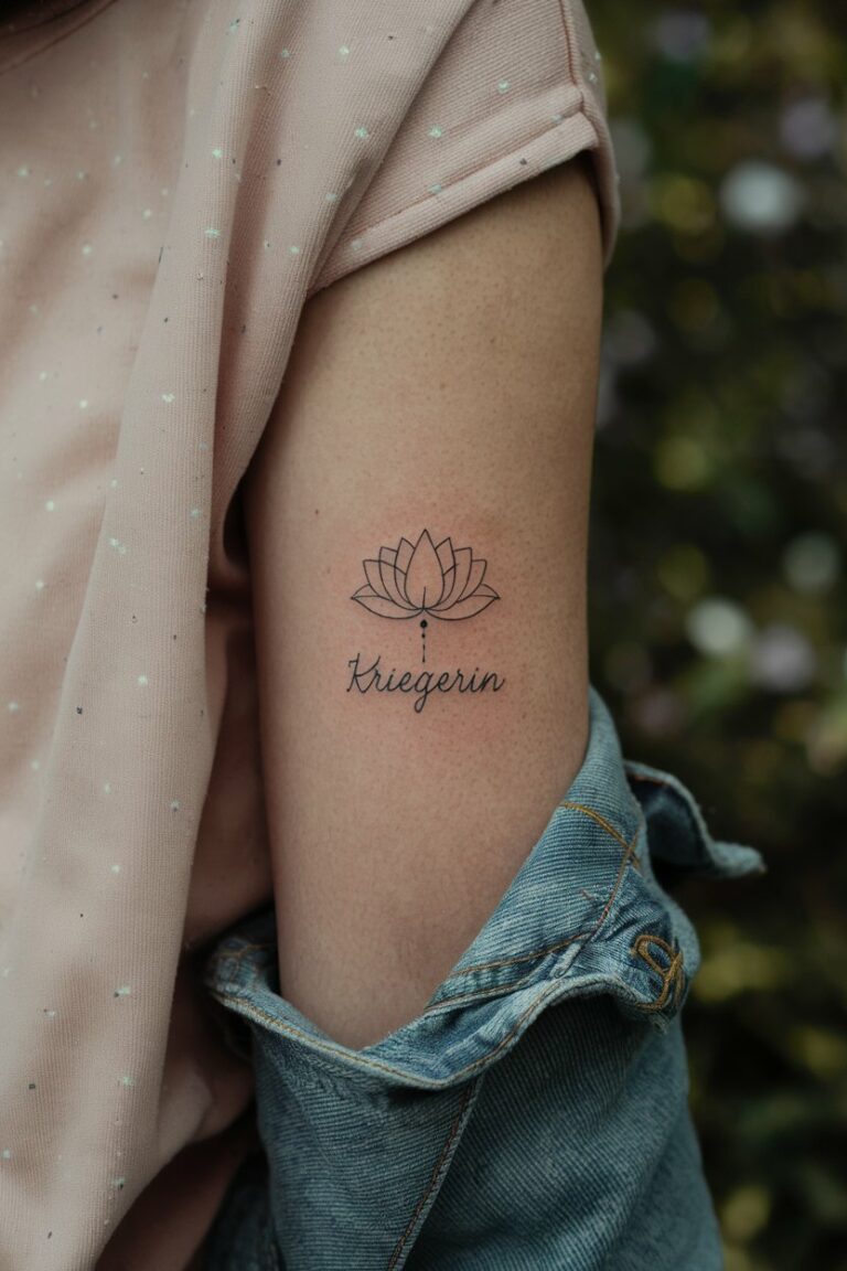 23 Kraftvolle Tattoos, die deine Stärke und Resilienz zeigen